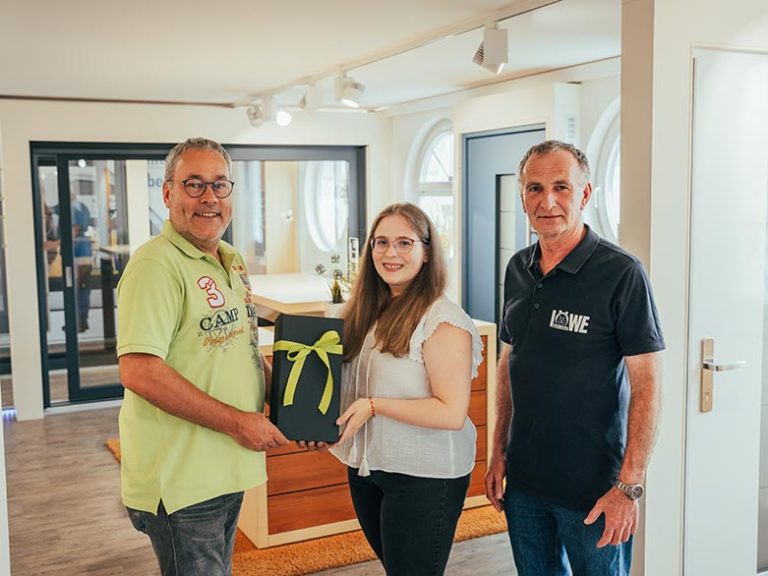 Staatspreis für herausragenden Abschluss › LÖWE Fenster und Türen